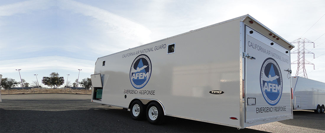 TPD Trailers - Custom enclosed Mobile Command trailers
