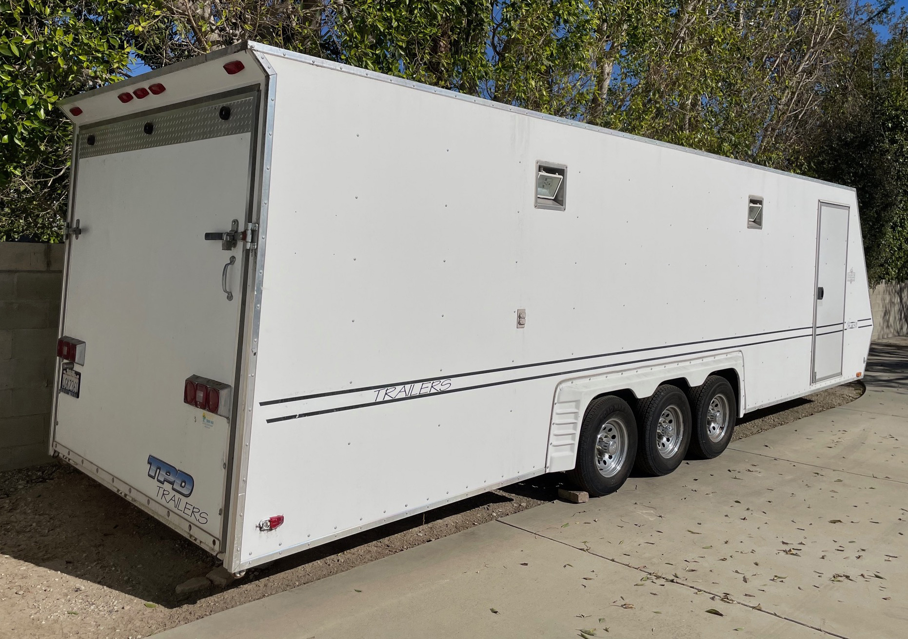2005 CV828TR Bumper pull - TPD Trailers